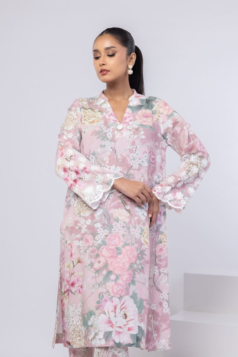 Buy Kurta | 0.0 N/A | 25-06-6E6-03TA-VG_MULTI | Khaadi United Arab Emirates