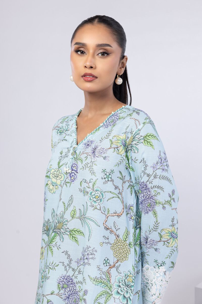 Buy Kurta | 0.0 N/A | 25-06-6E6-10TA-VG_MULTI | Khaadi United Arab Emirates