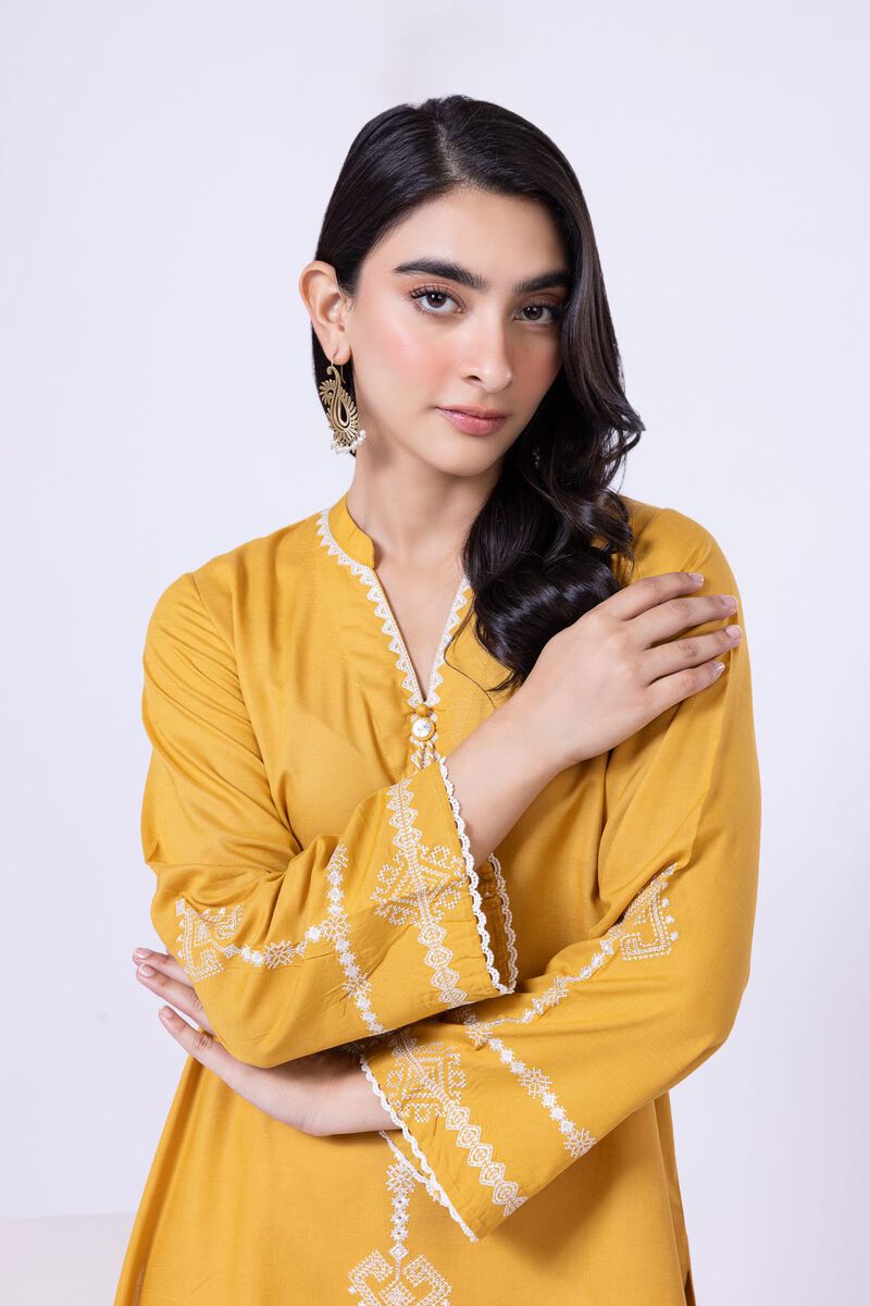 Buy Kurta | 0.0 N/A | 25-09-10E5-07TB-VG_MULTI | Khaadi United Arab ...