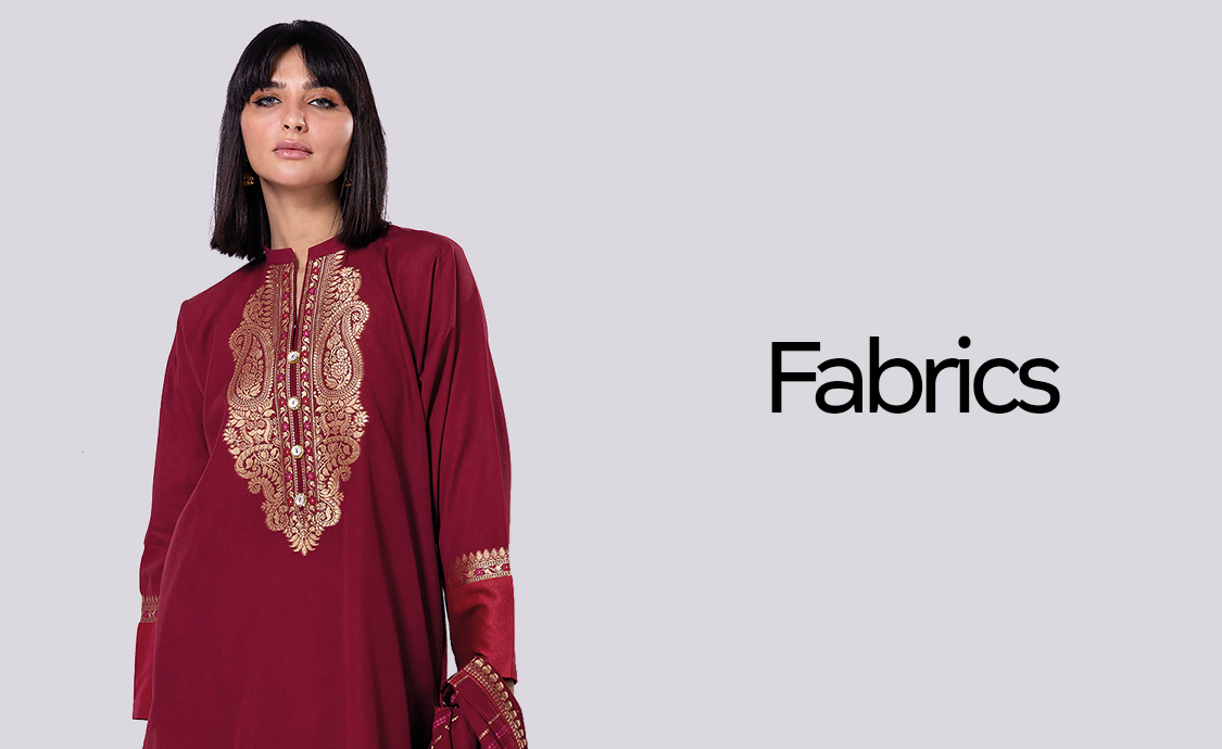 Khaadi - Unstitched Fabrics | Shop Designer 2 Piece & 3 Piece Suits ...